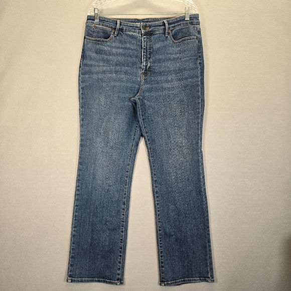 Talbots | Jeans | Talbots Flawless Highwaist Barely Boot Jeans Denim ...